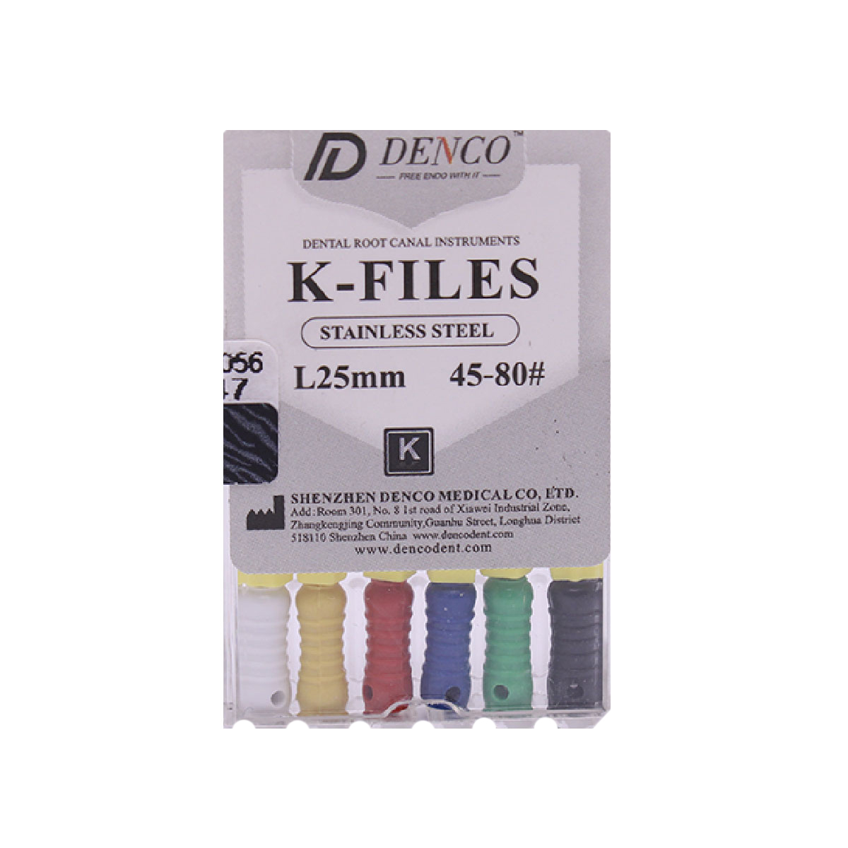 کا فایل دنکو 25 میل | K File Denco - فروشگاه دندانپزشکی میددنت