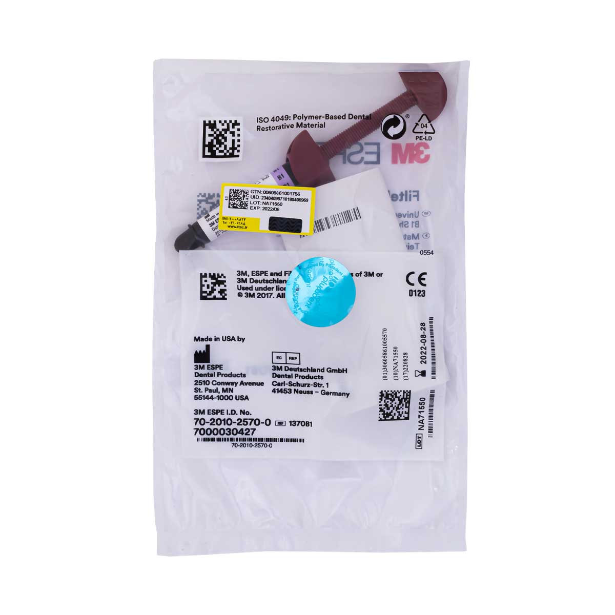 کامپوزیت Z250 3M تک عددی | Z250 Restorative Composite 3M - فروشگاه ...